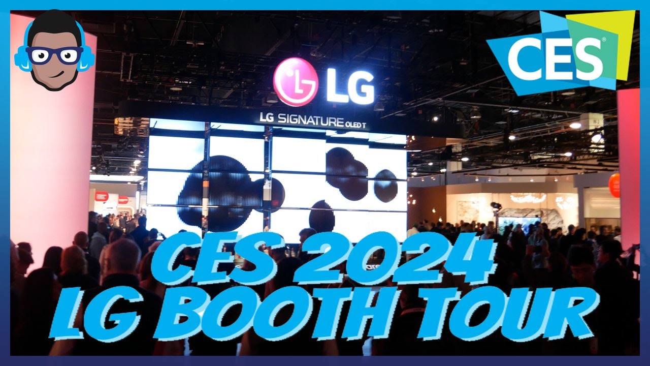 LG at CES 2024 : LG Booth Tour - YouTube