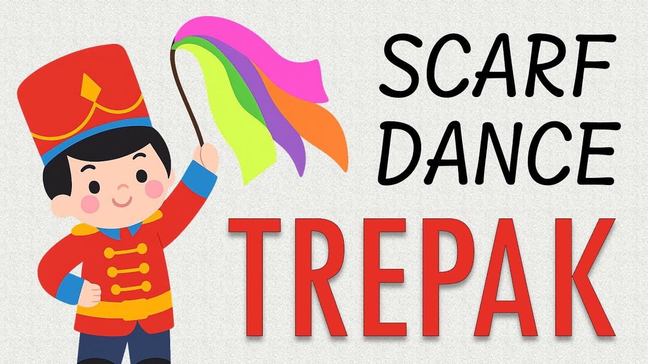 Nutcracker Scarf Dance for Kids | Trepak💂 - YouTube