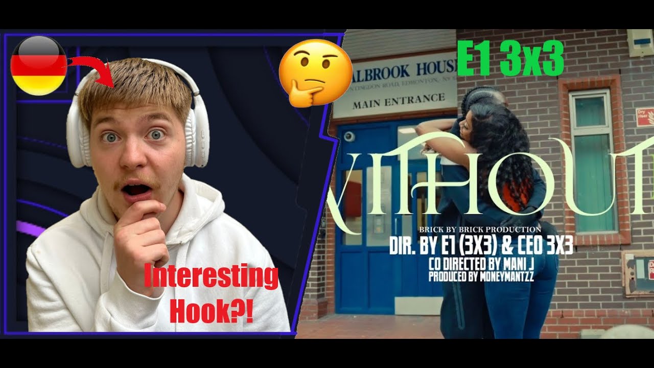 E1 (#3x3) - Without E1 (Official Video) #ALG | German Guy Reacts 🇩🇪 🔥 ...