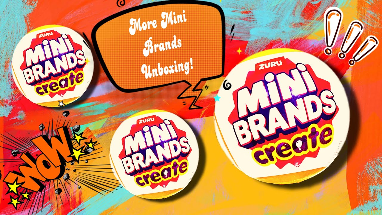 More Mini Brands Create!!!! Masterchef Series!!! - YouTube