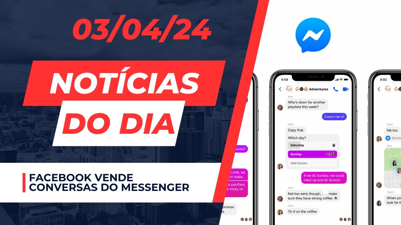 [vertical] Facebook vende conversas do messenger - Noticias do dia do ...