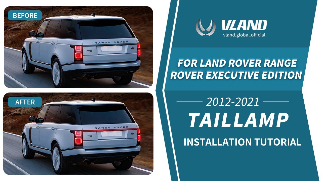 INSTALLATION TUTORIAL For Land Rover Range Rover 2013-2020 Turn Signal ...