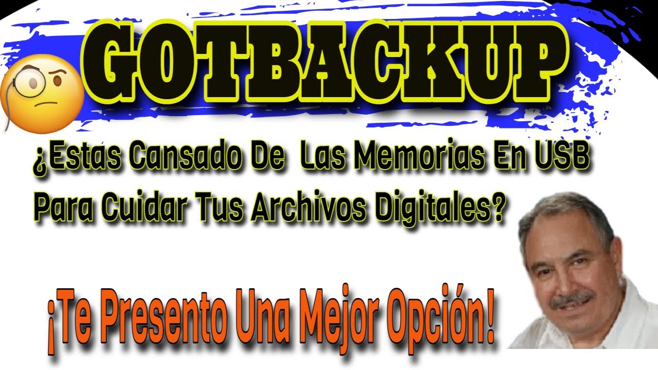 Gotbackup es la mejor opción para ya no depender de las memorias en USB. Conoce Gotbackup ...