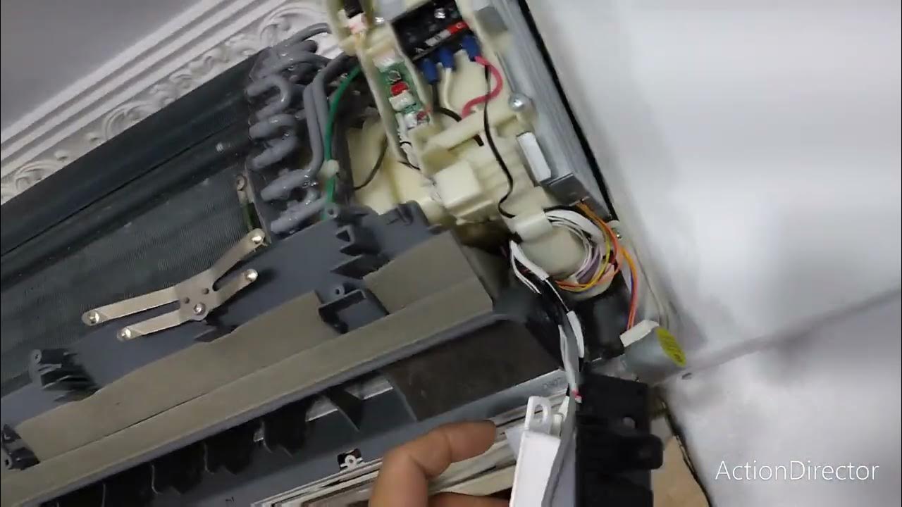日立分離式冷氣RAS-50JK 室內機拆洗(#已從新拍攝新版影片請至我的影片觀看)（#拍攝設備不佳易頭暈慎入）[輝哥黑白舞DIY] - YouTube