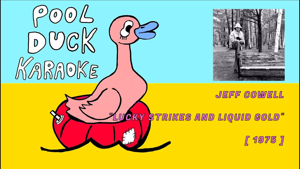 Jeff Cowell – Lucky Strikes And Liquid Gold [Karaoke] - YouTube