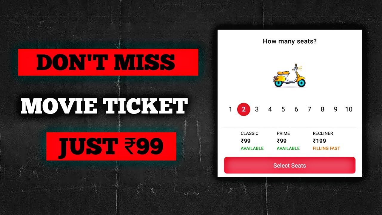 Don't Miss Out: Book Your Show at PVR Cinemas for Just ₹99 #bookmyshow ...