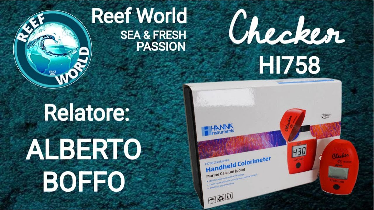 Checker HI758 Hanna Instruments - Reef-World - YouTube