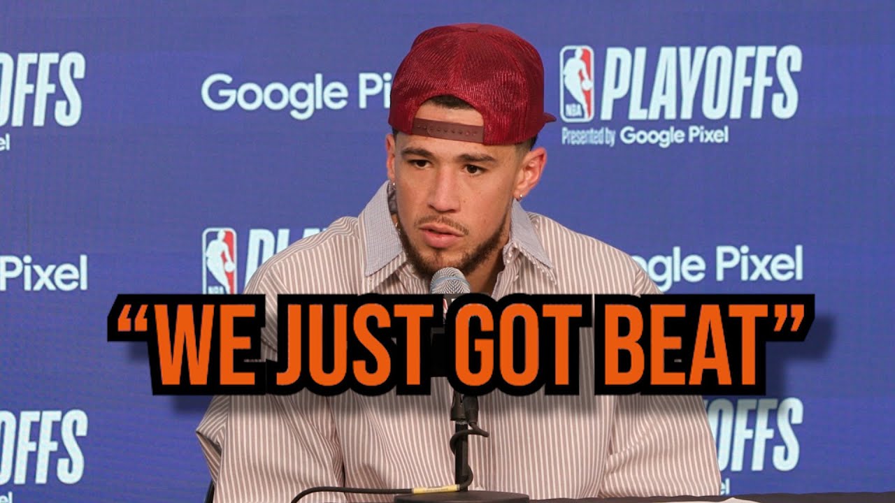 Devin Booker Talks after Suns Fall Down 3-0 with 126-109 Game 3 Loss to ...