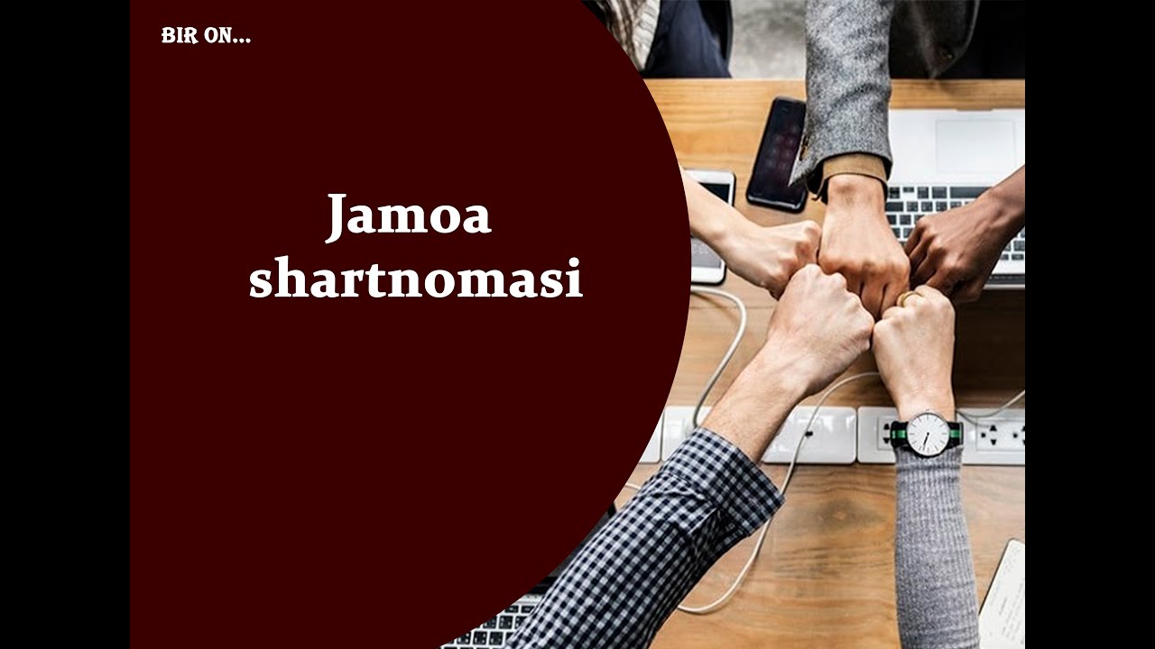 Jamoa shartnomasi - YouTube