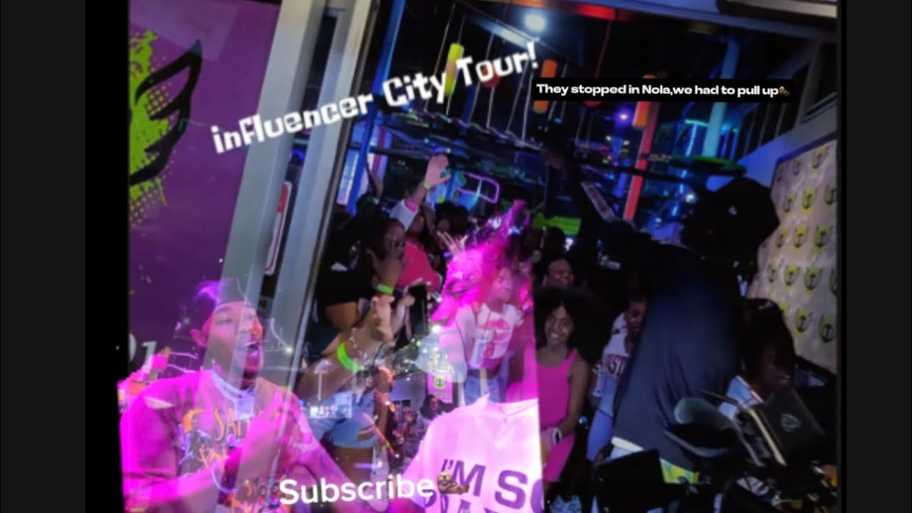 Influencer CITY came to NOLA (MUST WATCH)🤩🤩 - YouTube
