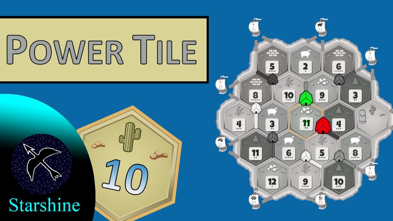 Road to Rank 1: Game 10 - 11 ORE ... The power tile! 💪 ★ Catan Gameplay ...