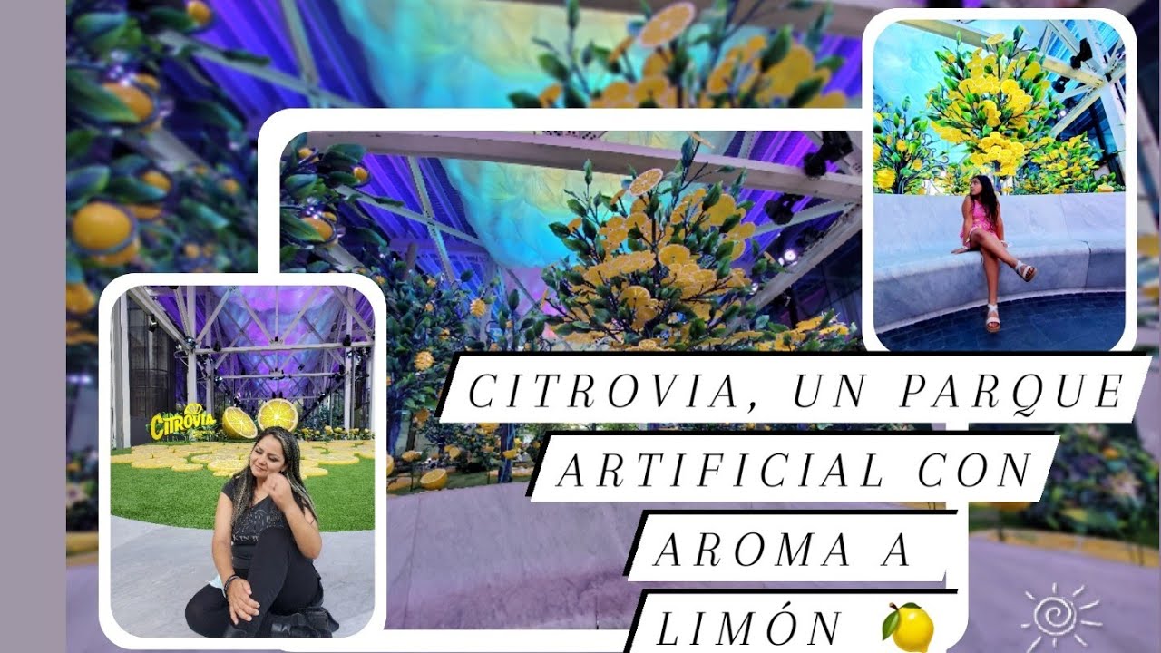 Citrovia, un parque artificial con aroma a limón en New York City - YouTube