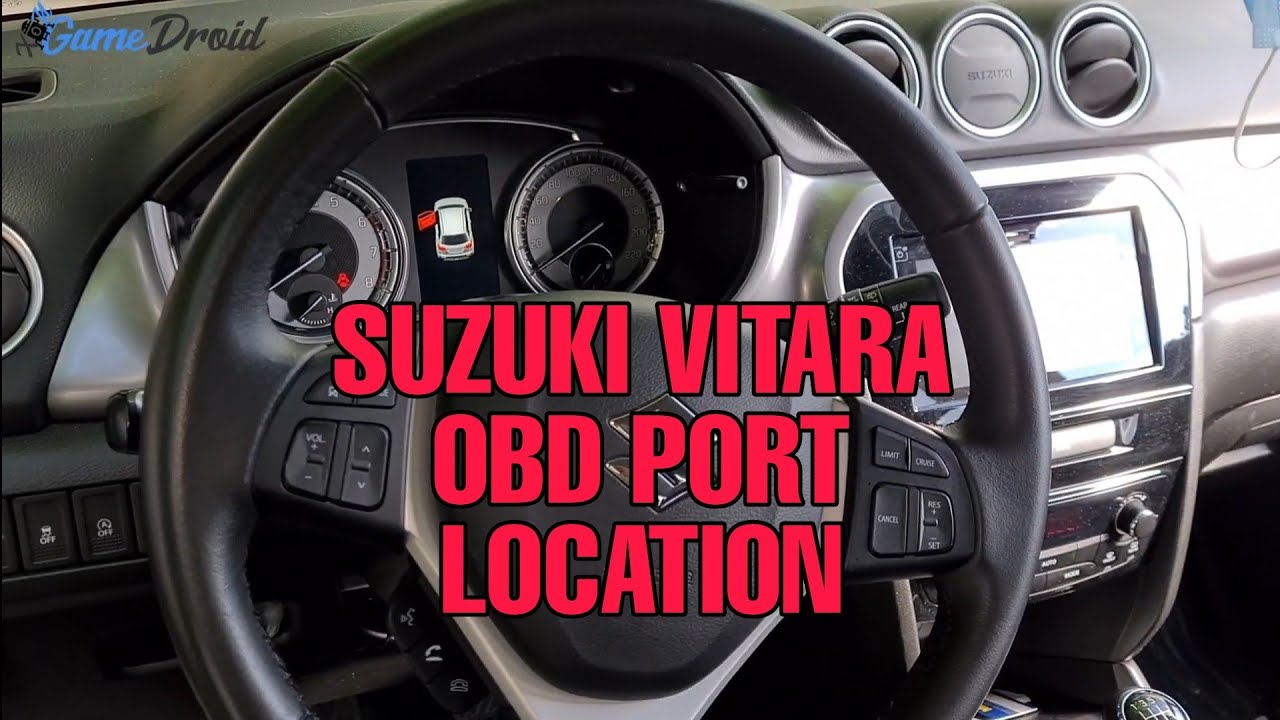 Suzuki Vitara Escudo 2017 Obd Diagnostic Port Location 🚘👨‍🔧 - YouTube