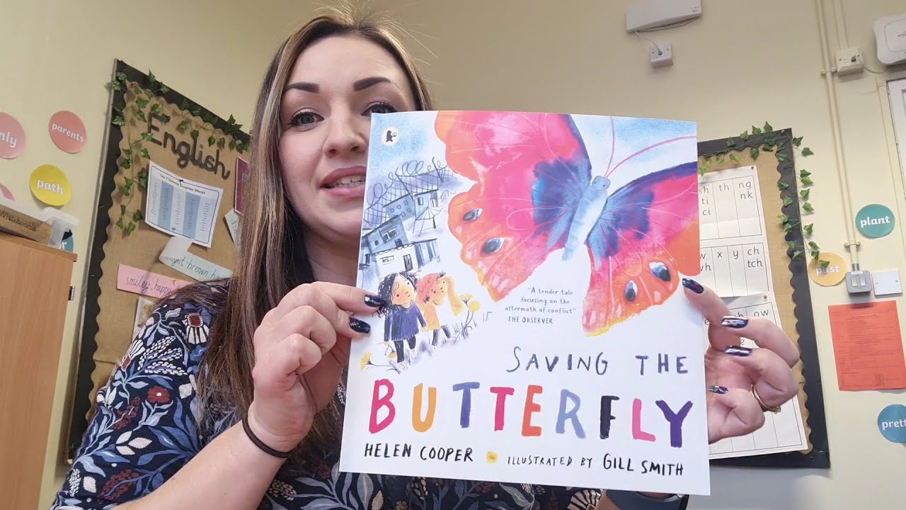 Mrs Dogan reads 'Saving the Butterfly' by Helen Cooper - YouTube