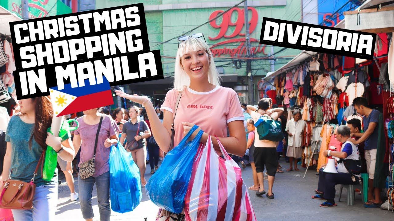 CHRISTMAS Shopping in MANILA? Divisoria Mall, Philippines was CRAZY ...