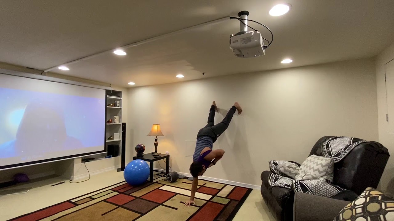 Handstand T-Shirt Challenge - YouTube