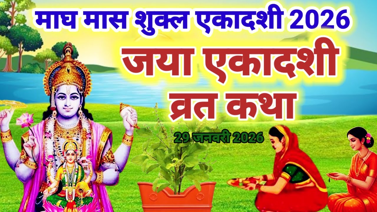 जया एकादशी व्रत कथा । Ekadashi Vrat katha । Gyaras mata ki katha ...