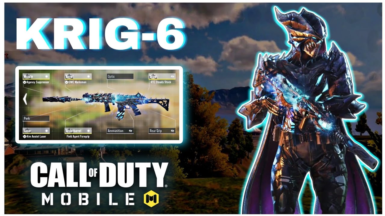THIS KRIG-6 LOADOUT is BEAST in CALL OF DUTY MOBILE | BEST KRIG-6 ...