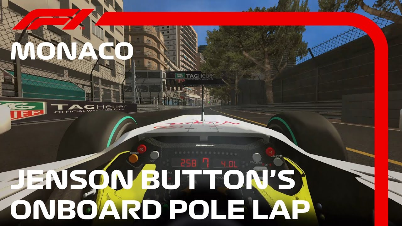 JENSON BUTTON POV in his 2009 MONACO POLE LAP | ASSETTO CORSA F1 ULTRA ...