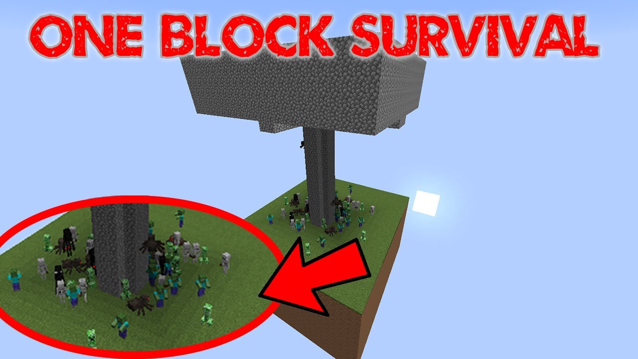 Mob Farm Terbagoes - One Block Survival #7 - YouTube