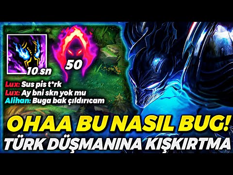 OHAA BU BUG OYUN KAYBETTİRİR ! RİOT ACİL EL AT ! TÜRK DÜŞMANI OBJE LUX'A KIŞKIRTMA !