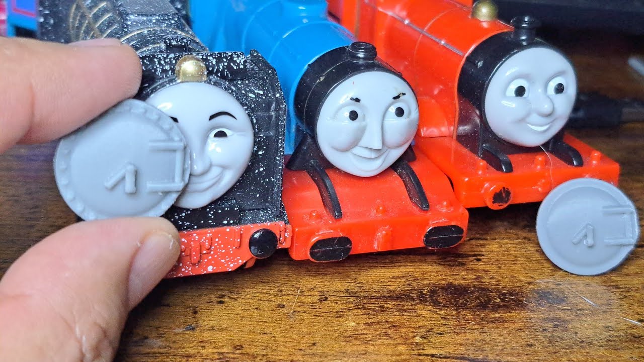 3D Printed Smokebox Door for Thomas and Friends Trackmaster - YouTube