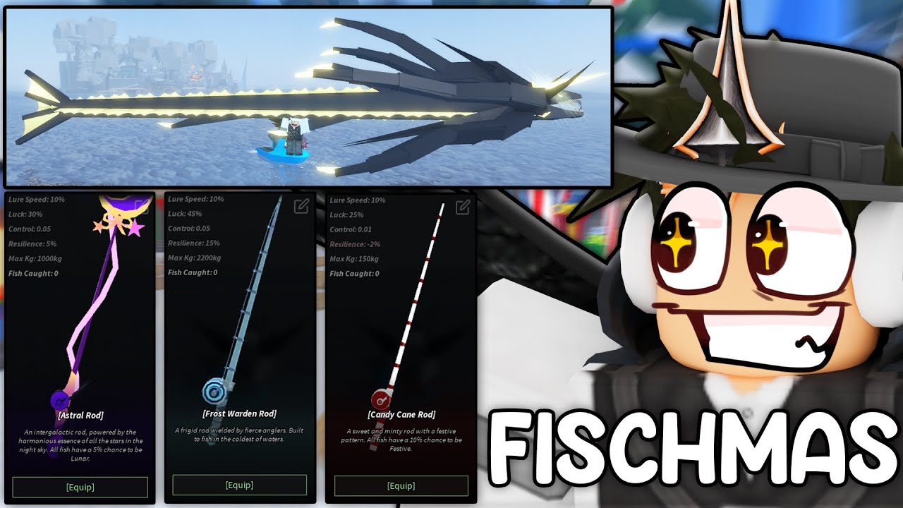How to Get EVERYTHING in the NEW FISCHMAS UPDATE in Fisch (Fisch Roblox ...