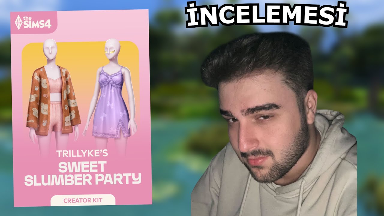 The Sims 4 Sweet Slumber Party Kit İncelemesi #eapartner - YouTube