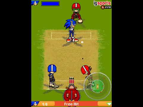 Sonic Cricket Indiagames - YouTube