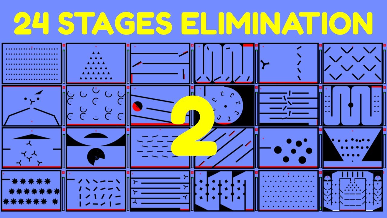 24 Marbles Race : 24 Races Elimination 2 - YouTube