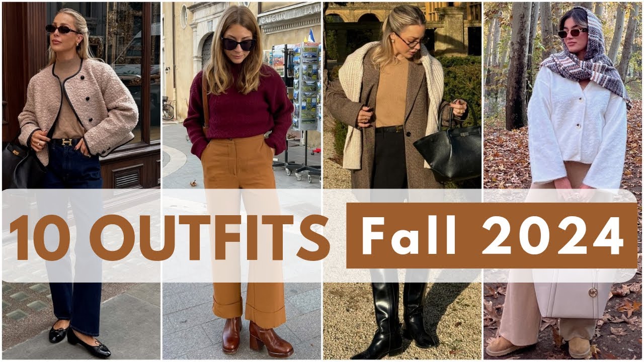 10 Cozy & Stylish Fall Outfits for Women | Fashion Trends 2024 - YouTube