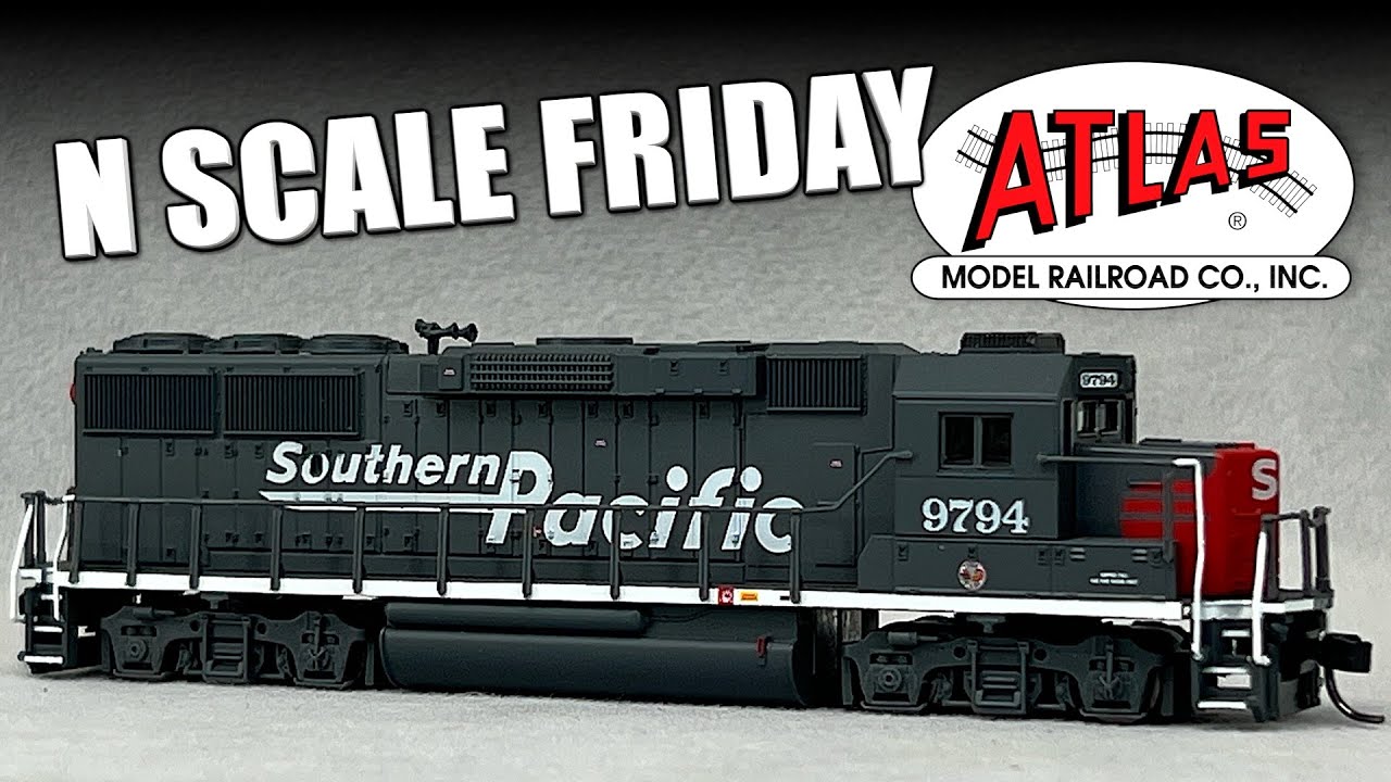 EMD GP60 Atlas Master N Scale Friday - YouTube