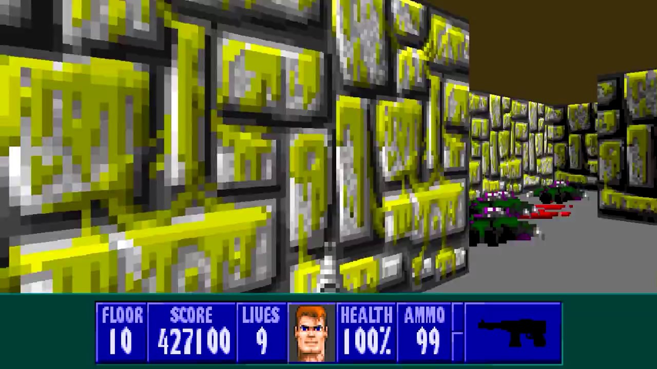 Wolfenstein 3D E6F10 (Secret Floor) - YouTube