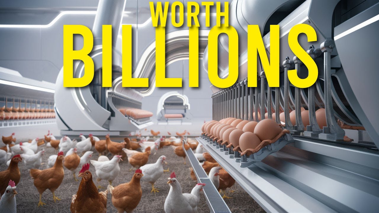 The Billion Dollar Chicken Industry, Modern Chicken Farm, MILLIONS of ...