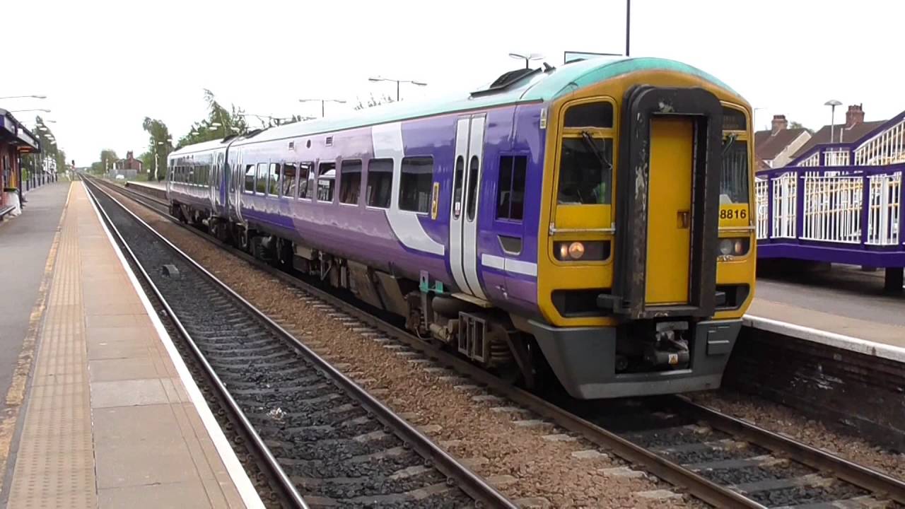 Trains At Brough Railway Station (20/5/16) - YouTube