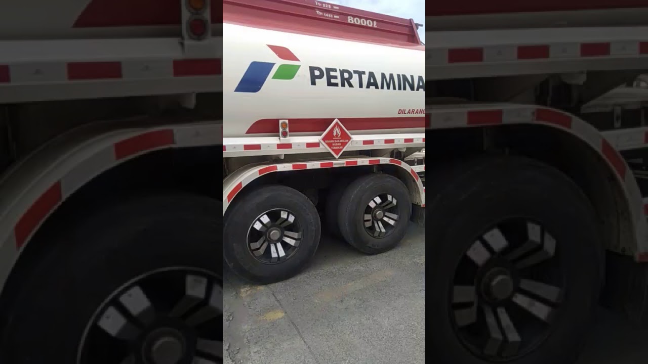 Mobil tanky Pertamina masa kini - YouTube