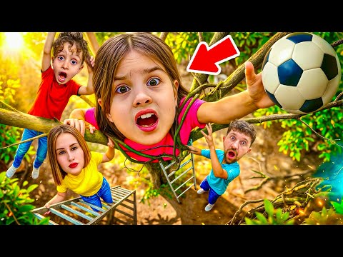 KUZEY ELİF AĞAÇTA ASILI KALDI ‼️ ANNESİ KURTARDI !!