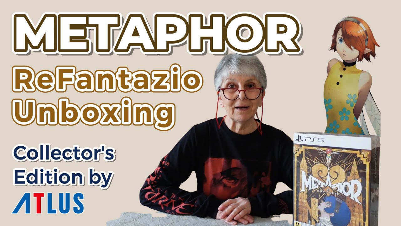 Metaphor ReFantazio :: Unboxing the Collector's Edition - YouTube