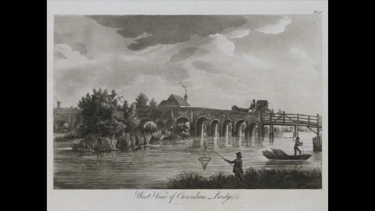 Caversham Bridge, Reading in Berkshire UK - YouTube