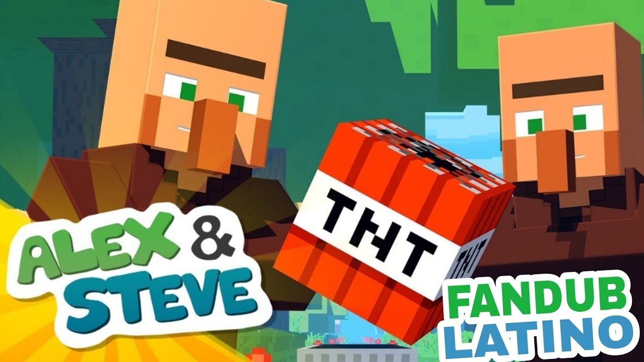 TNT | La Vida de Alex y Steve (Animación de Minecraft) Español Latino ...