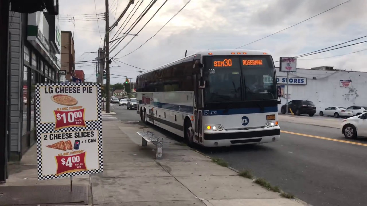 Rosebank Bound 2016 Prevost X3-45 2712 SIM30 Express Bus Arriving ...