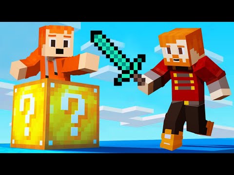 minecraft AMA LUCKY BLOCK YARIŞI