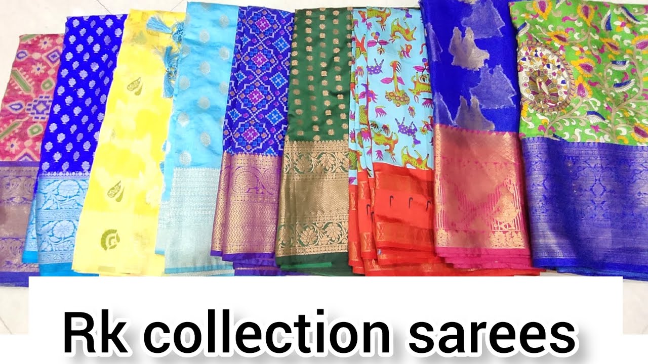 Rk collections sarees || below 1500 || visit Rk collections store to ...