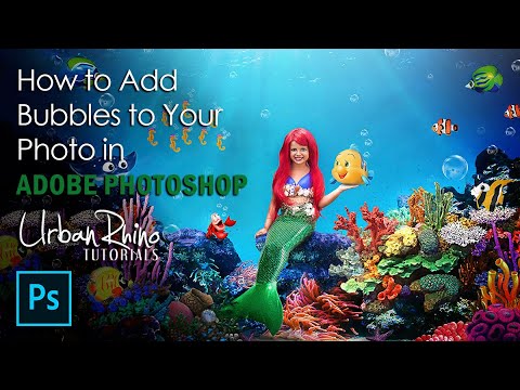 How to Add Bubbles to a Photo in Adobe Photoshop - YouTube