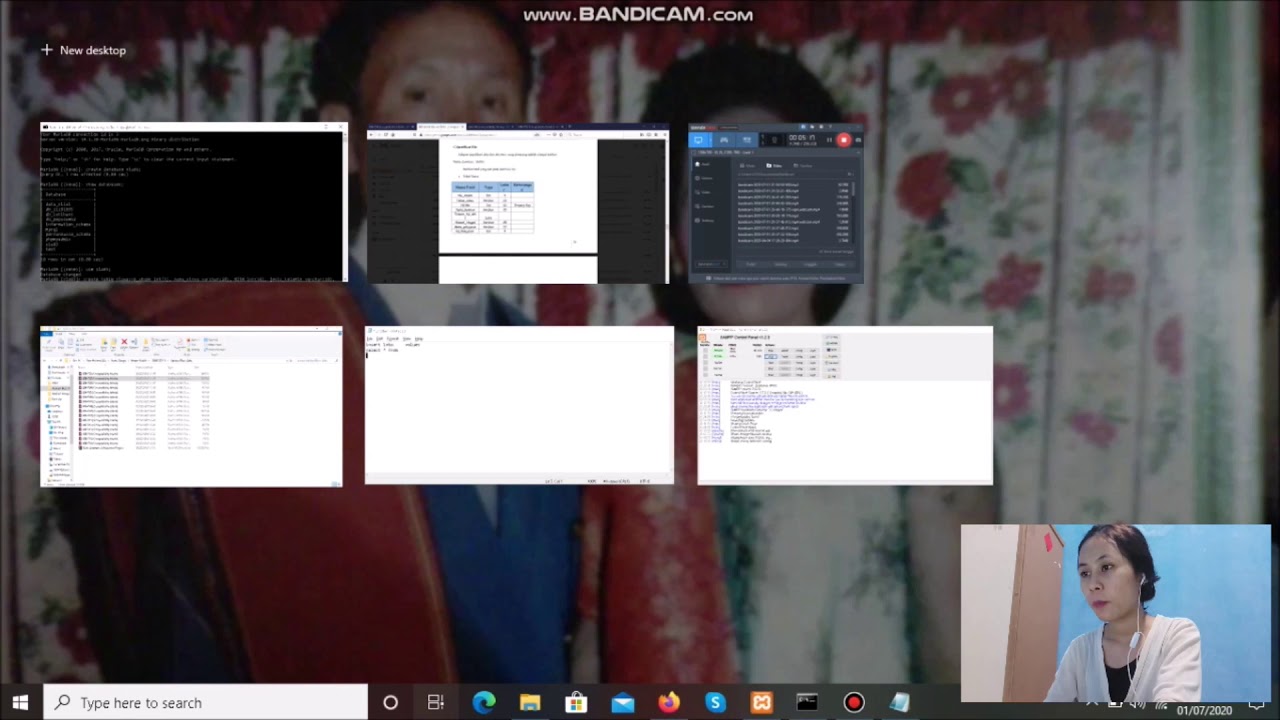 Penerapan perintah-perintah DDL dan DML dalam Pembuatan Database "Pengolahan Data Nilai" - YouTube