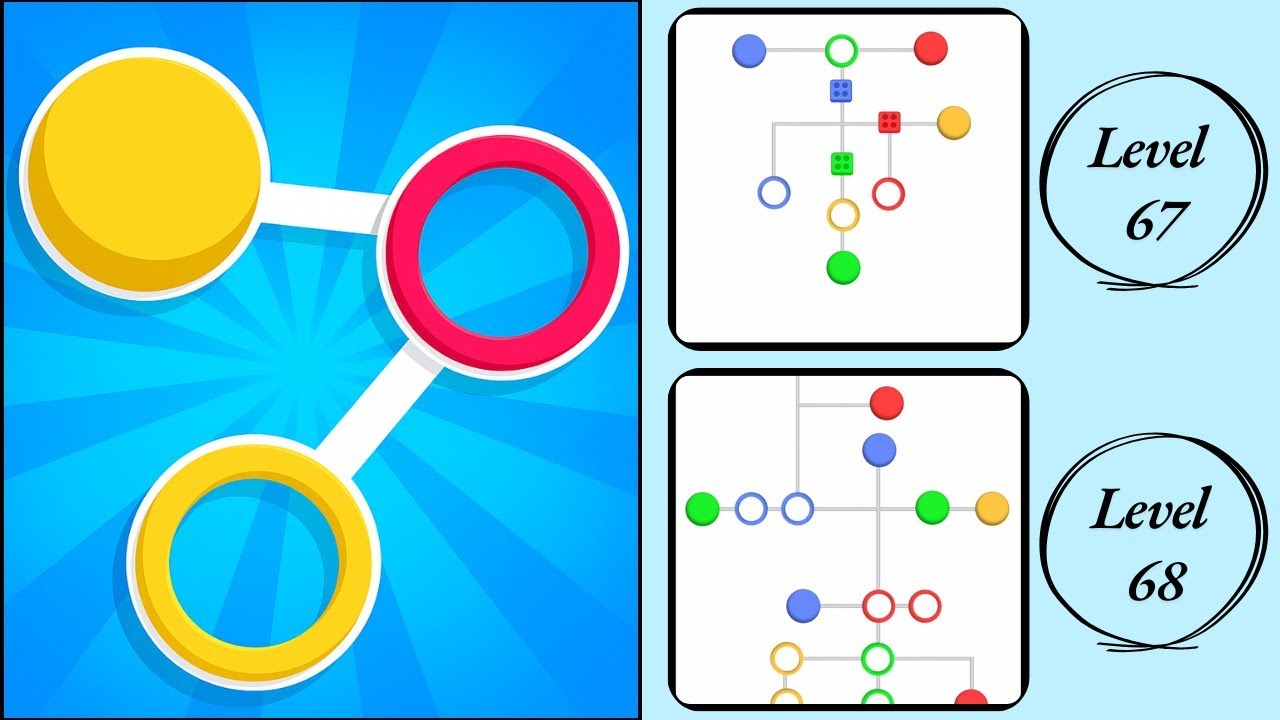 Color Dots: Level 67 , 68 – How to Solve? (Walkthrough) - YouTube