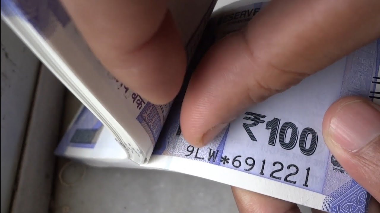 * Star series replacement 100 rupees note bundle, Rare/Common you tell ...