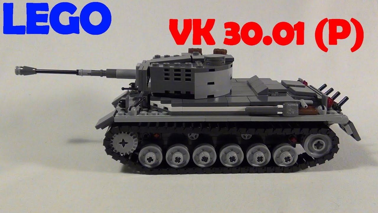 LEGO VK 30.01 (P) [Lego Tank MOC] (reuploaded) - YouTube