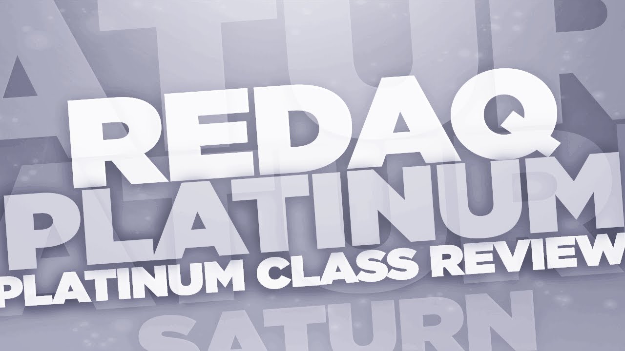 RedAQ • Platinum Rank Strong Class Review • - YouTube