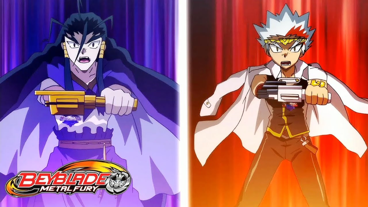 Ryuga VS Nemesis Büyük Kapışma Part 1 | Beyblade Kesit | Bluray Sürüm ...